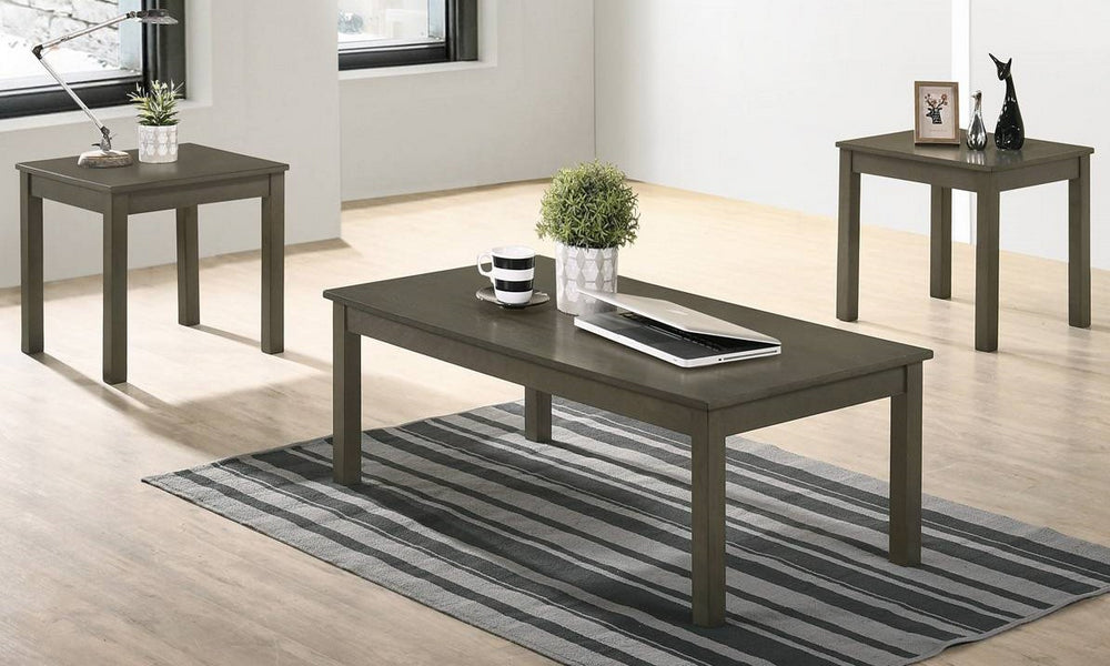 Rupa 3-Pc Brown Wood Table Set – Aetna Stores