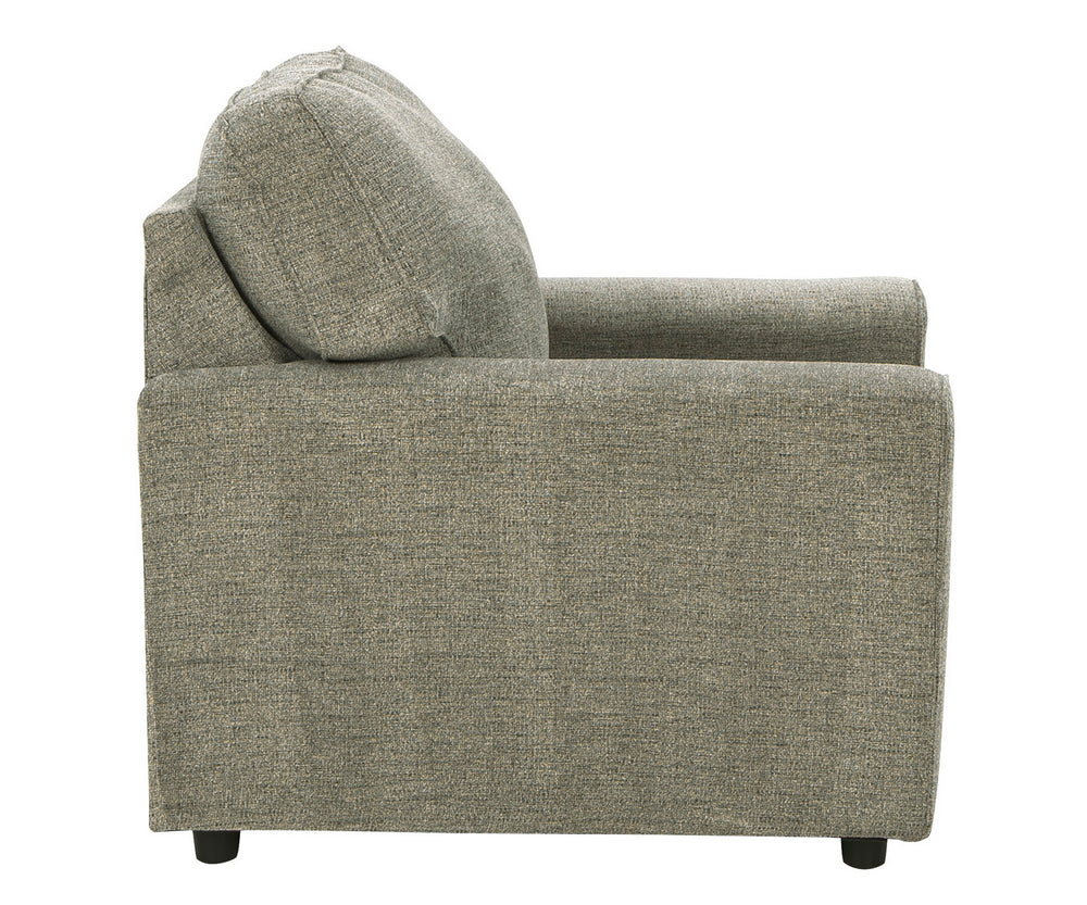 Signature Design Cascilla Pewter Chenille Chair – Aetna Stores